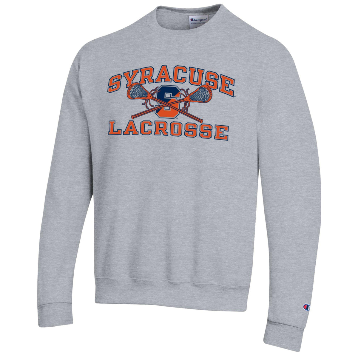 Champion Syracuse Lacrosse Sticks Powerblend Crew Neck Sweatshirt – The ...