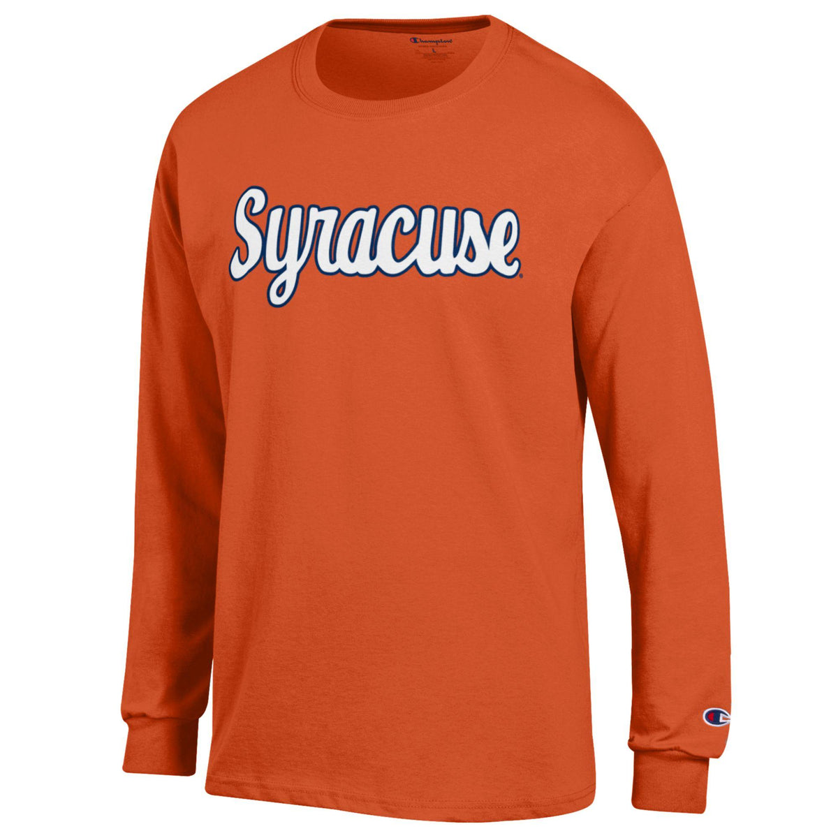 Champion Syracuse Script Long Sleeve – The Original Manny's - Syracuse ...