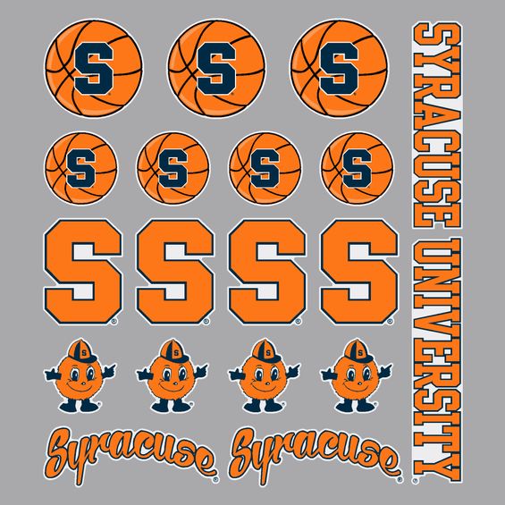 Syracuse Multiple Decal Sheet with Happy Otto – The Original Manny's ...